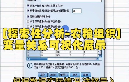 【python数据分析技巧】[探索性分析-农粮组织]变量关系可视化展示...