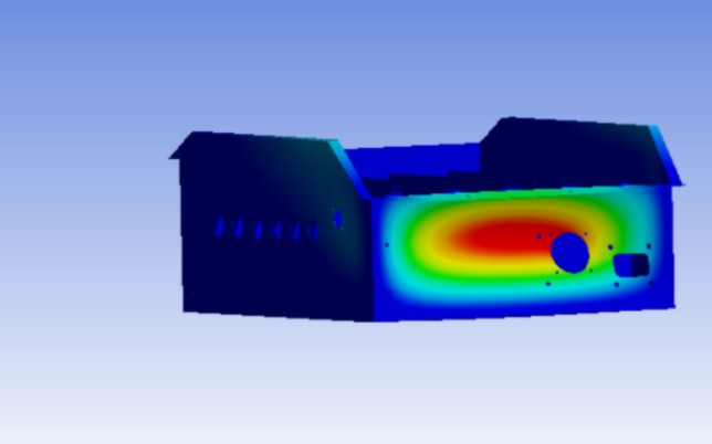 Ansys静力学分析(电池箱)