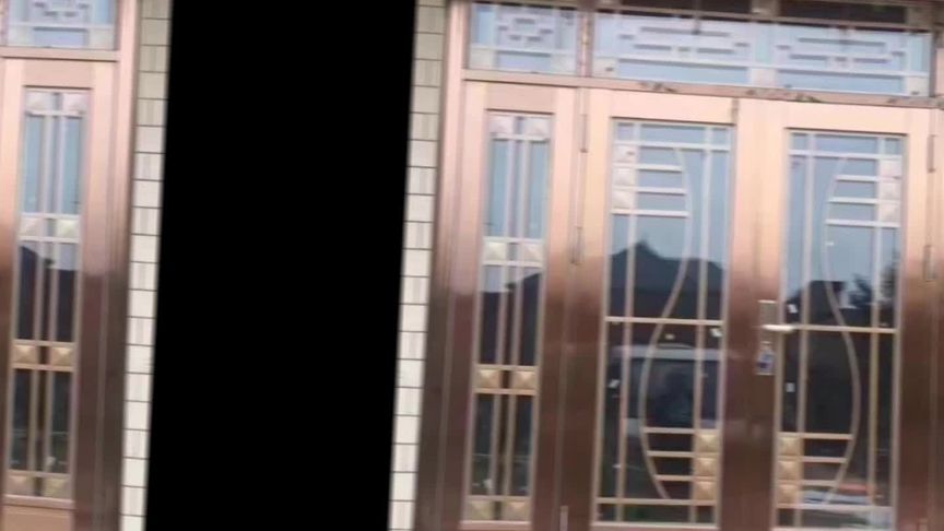 304不锈钢四开子母门,#农村自建房 ,#别墅大门 #男人的梦想