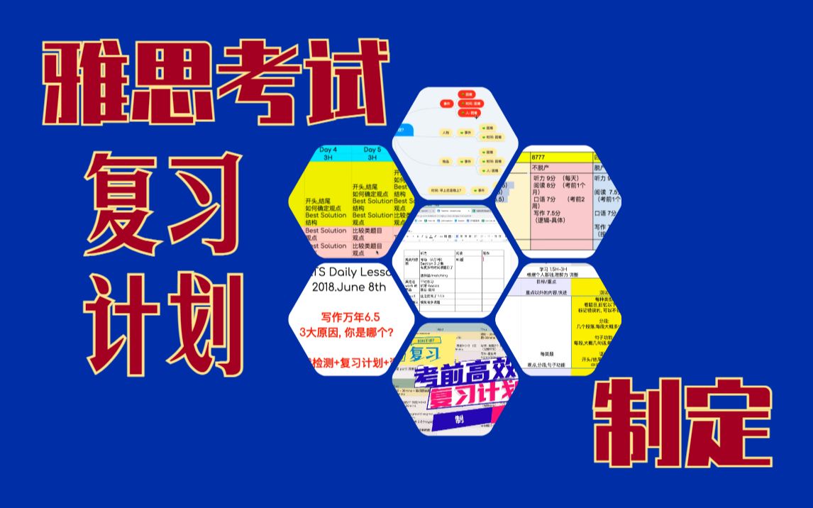 雅思考试,不同基础,不同阶段,如何制定,复习计划?免费课合集