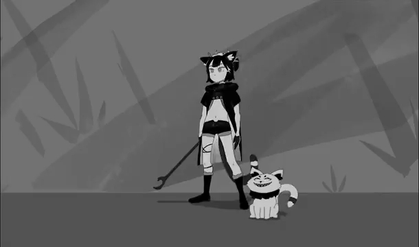 【无声小动画】啪,变成小猫咪