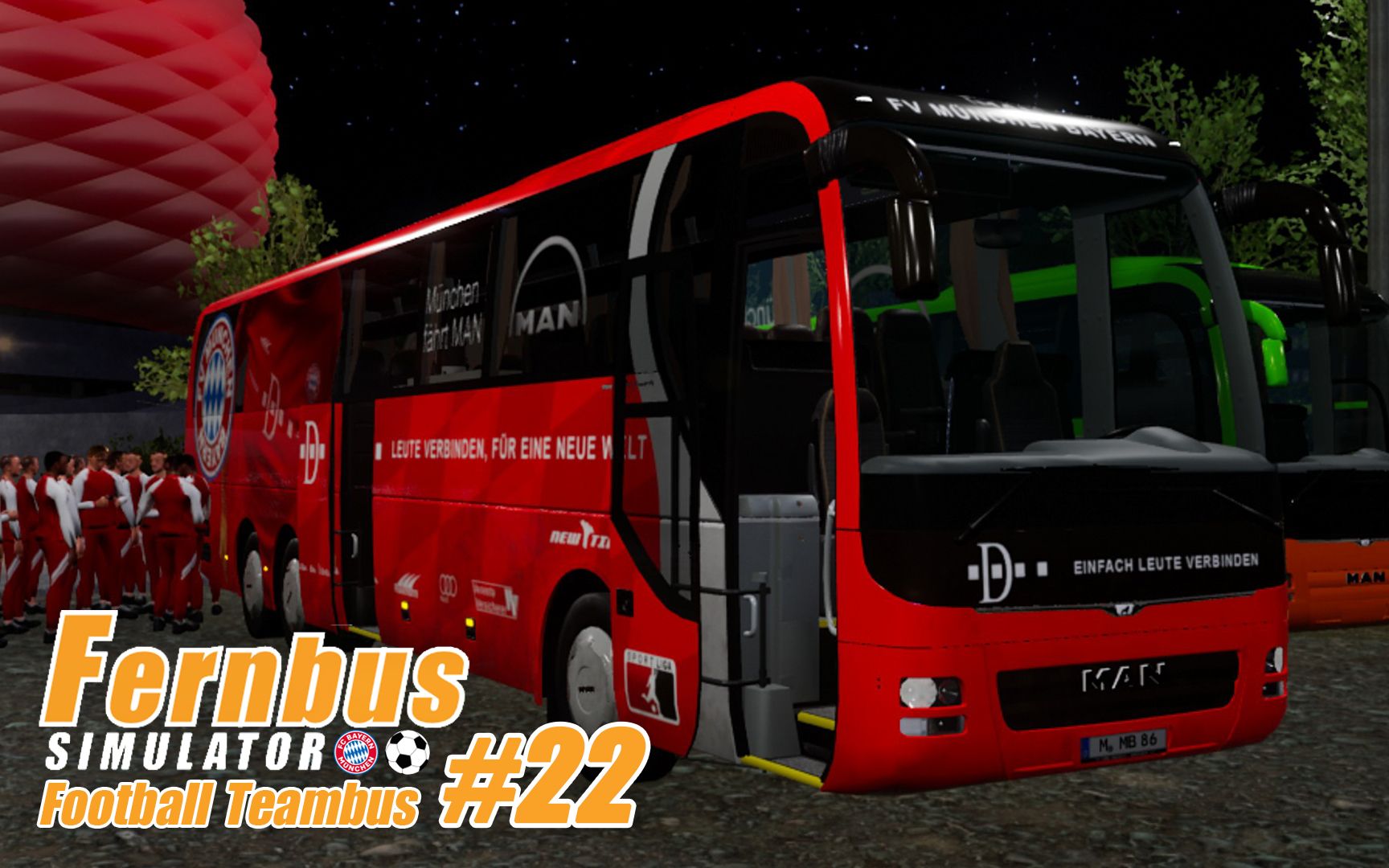 长途客车模拟-球队大巴 #22:您的后视镜已下线 | FBS Football Teambus