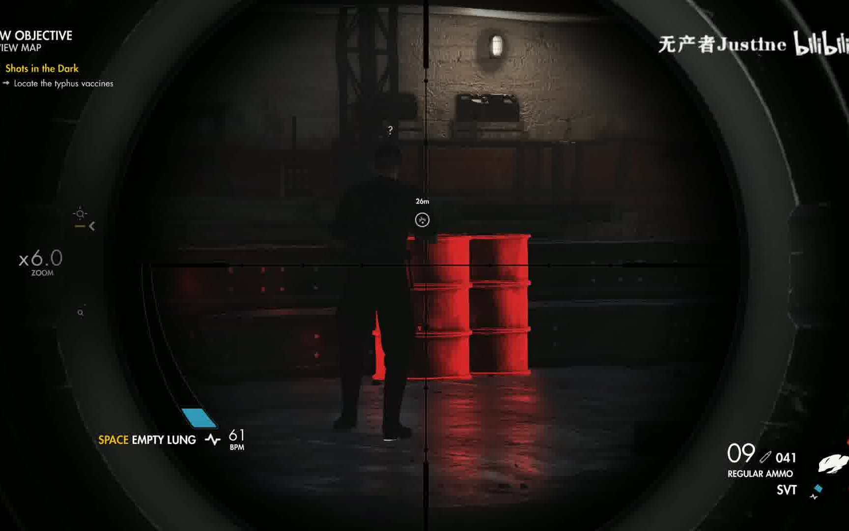【狙击精英4】狙击枪跳弹后射穿士兵击中油桶导致爆炸