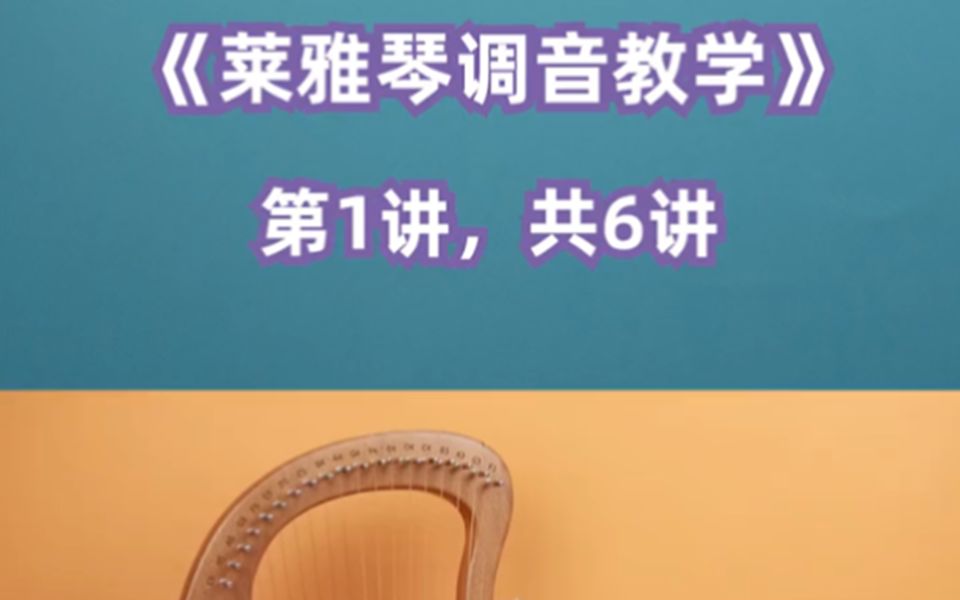 莱雅琴最详细调音视频讲解教程所有弦通用
