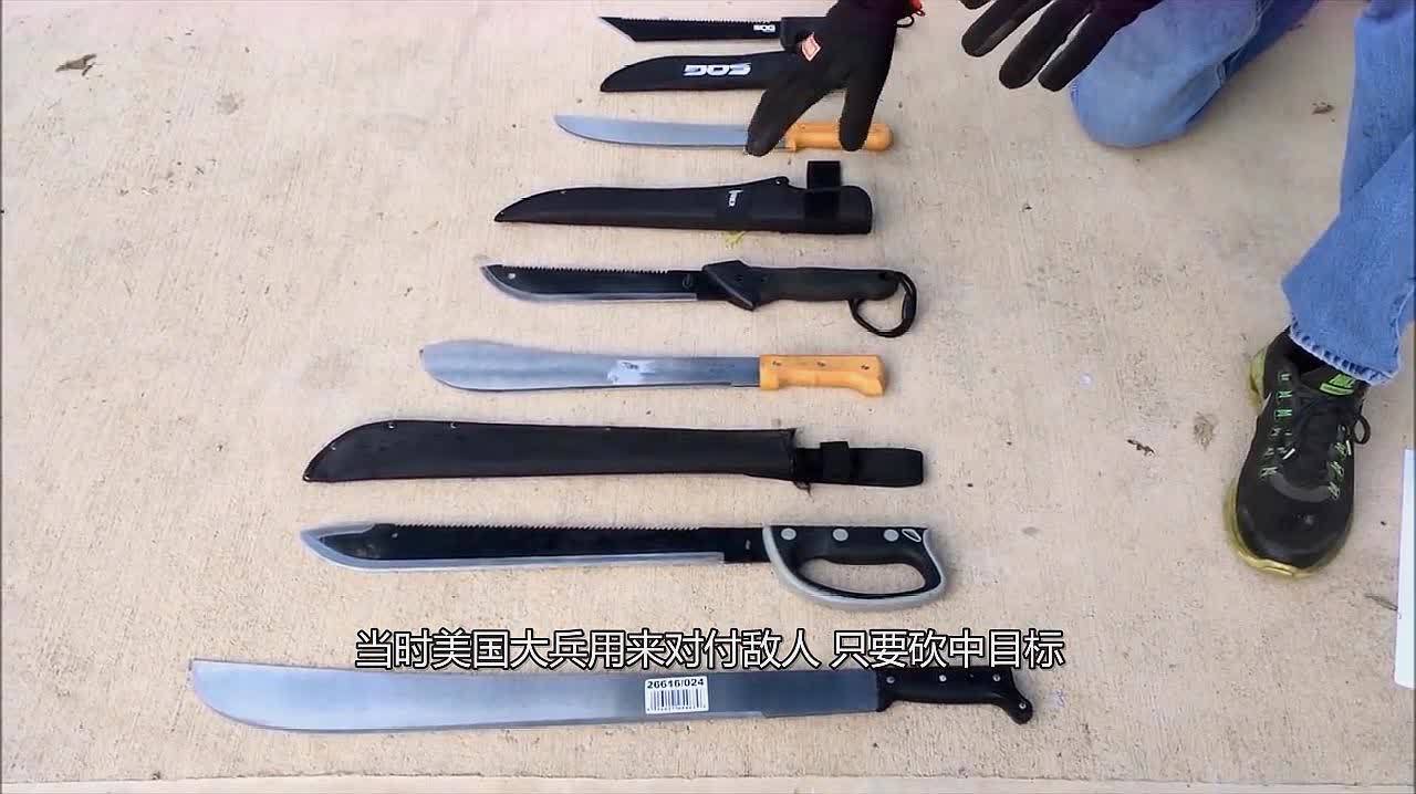 全球4大禁用武器,第3是一把军刀,第4威力最凶悍