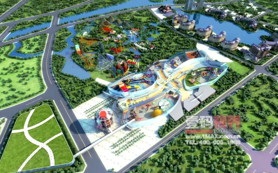 建筑动画I地产动画I房地产动画/三维动画制作/文化旅游综合体3d动画制作