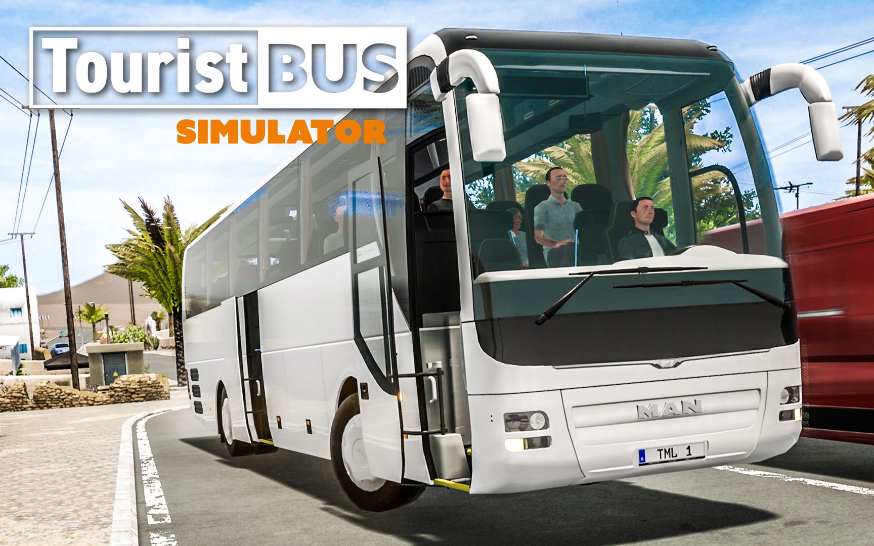 旅游巴士模拟 #3:新员工撞了我的车!饱受摧残的曼恩大巴 | Tourist Bus ...