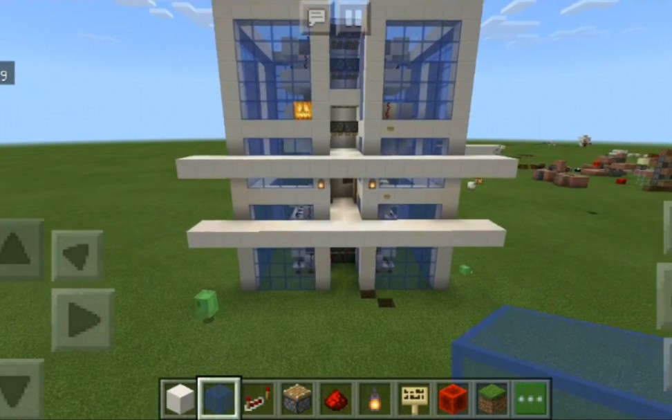 【mc红石科技】minecraft我的世界自行改造的二层上下红石电梯
