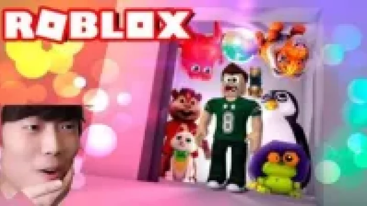 【屌德斯解说】女装玩游戏!Roblox乐高小游戏小飞象籽岷小熙大海魔...