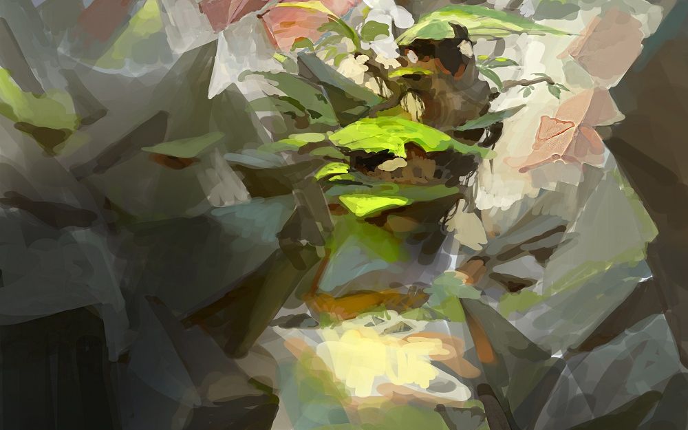 【PS板绘】练习-直播速涂五倍速回放-Xision