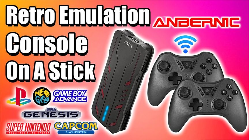 周哥PAP 1 迷你复古便携式游戏棒开箱测评