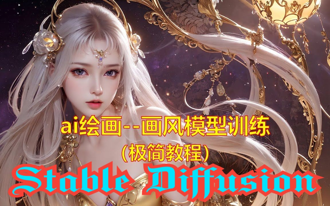 【AI绘画入门教程3】SD画风训练极简教程 Stable Diffusion模型详解 ...