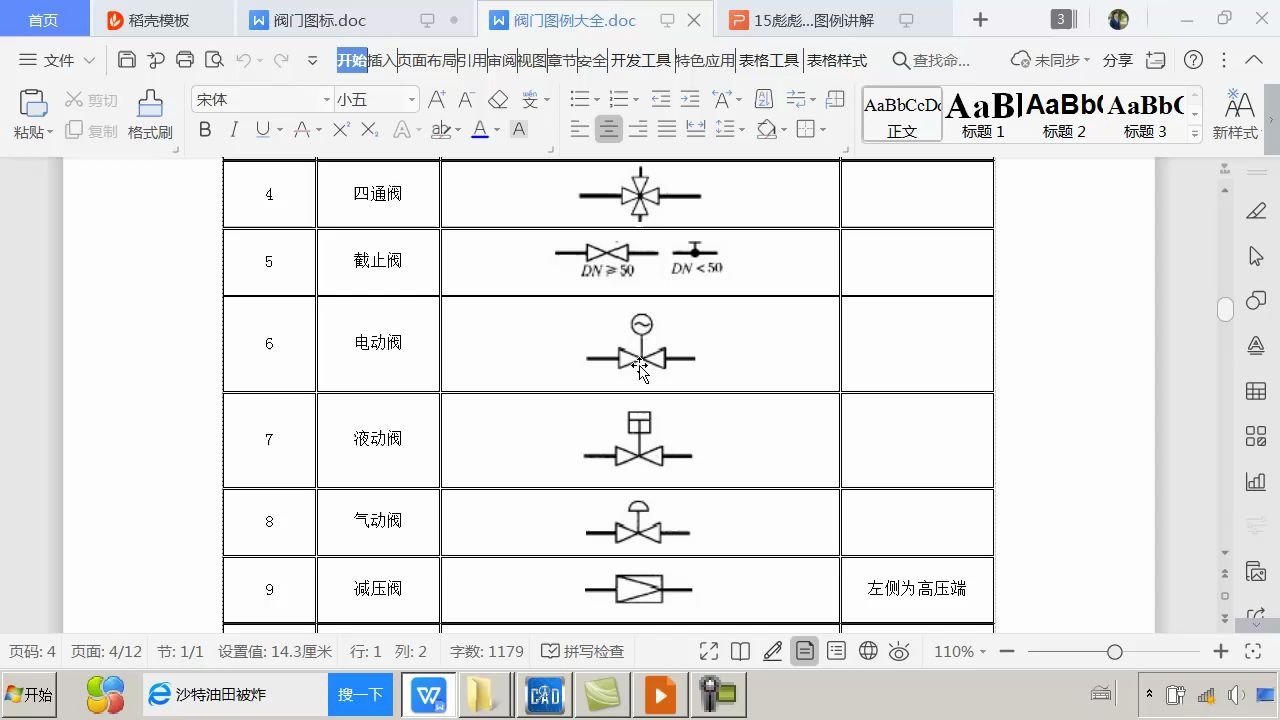 给排水看图原理--系统图纸组成和阀门图例讲解