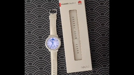 华为GT3 Pro 陶瓷版 更换easyfit2雪域白表带 更香了(・ω< )★