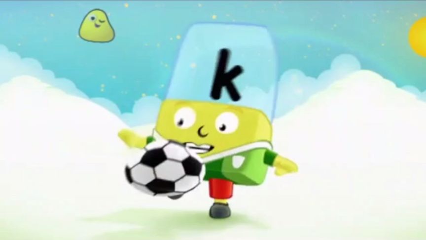 英语自然拼读k~o 积木字母动画,让你的英语发音不发愁