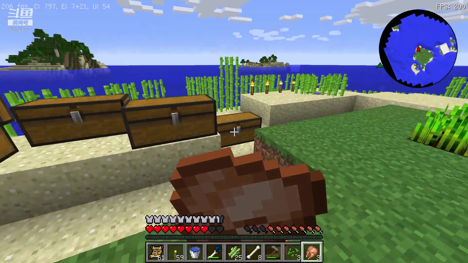 录播8.24 我的世界 造地下室 巫师塔刷怪 探索暮色森林沼泽~