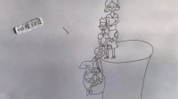 简笔画,漂亮的美人鱼