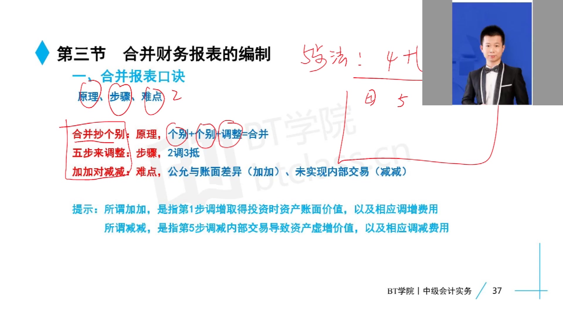 合并报表(一)视频-B站