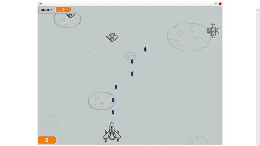 scratch实例——制作微信打飞机游戏过程
