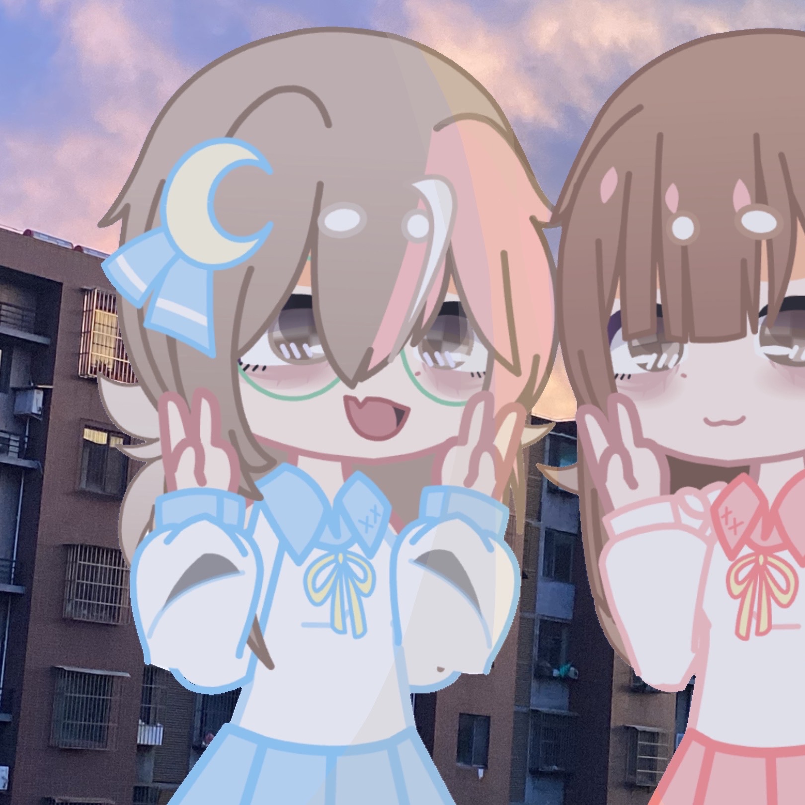 桃叶染 