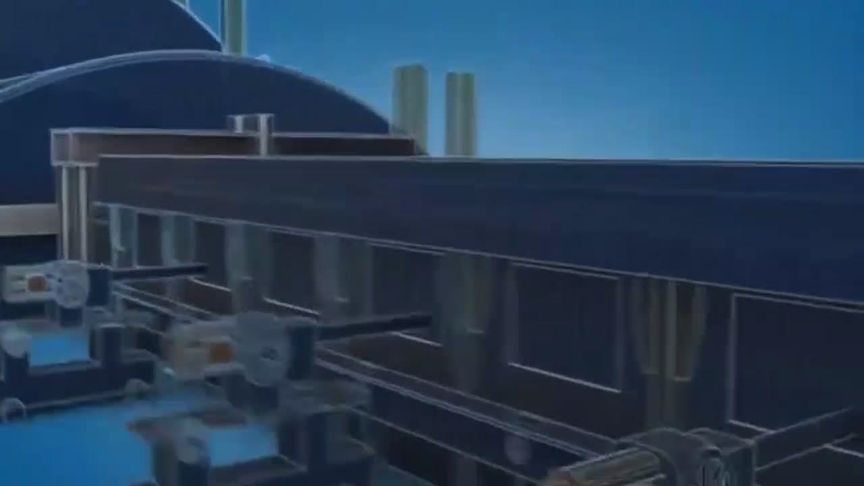 玻璃是如何制造出来的,3D实景模拟