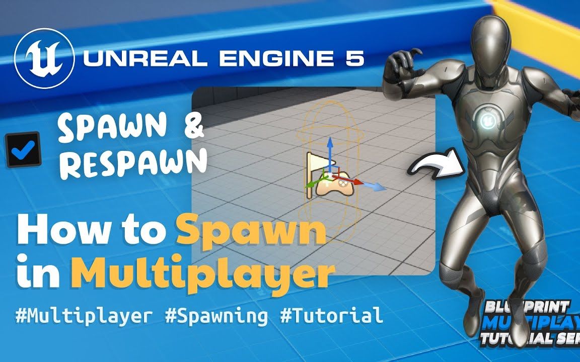 UE5设置基本的多人游戏角色设置【UE5教程】