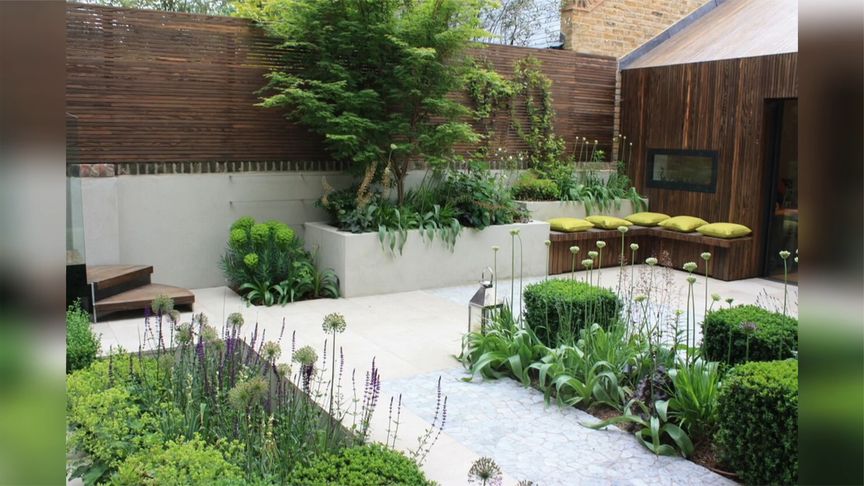 11款现代简约风小庭院景观设计案例欣赏