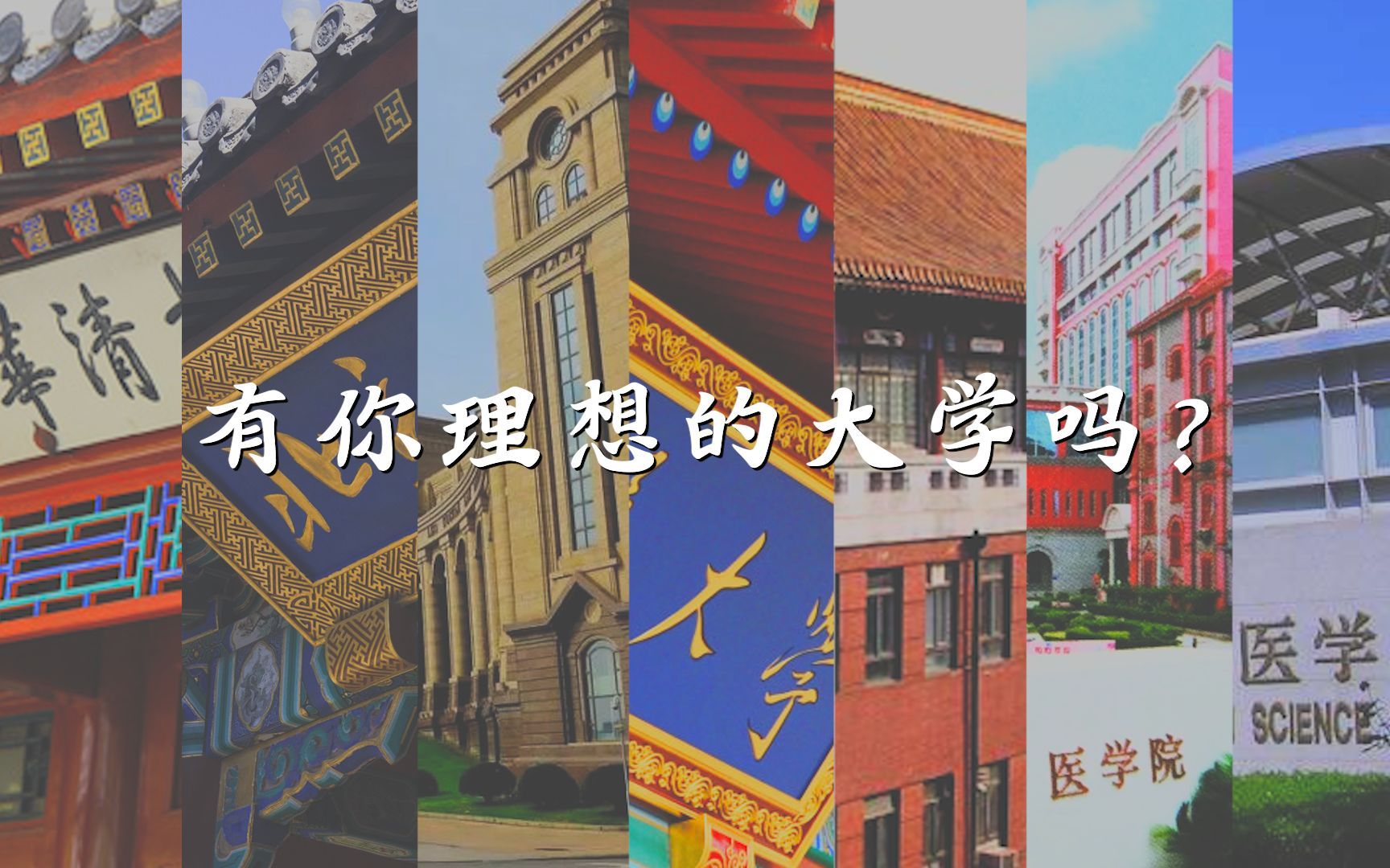 【有你的理想吗】2020年全国各省市本科专科大学各版本排名B站最全...