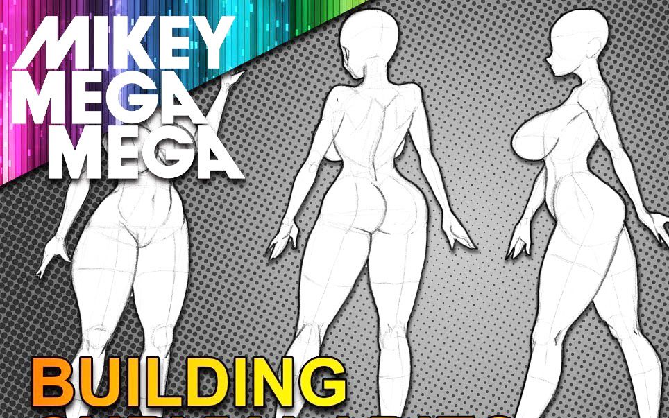 Mikeymegamega | 关于漫画女孩的基本造型与线条
