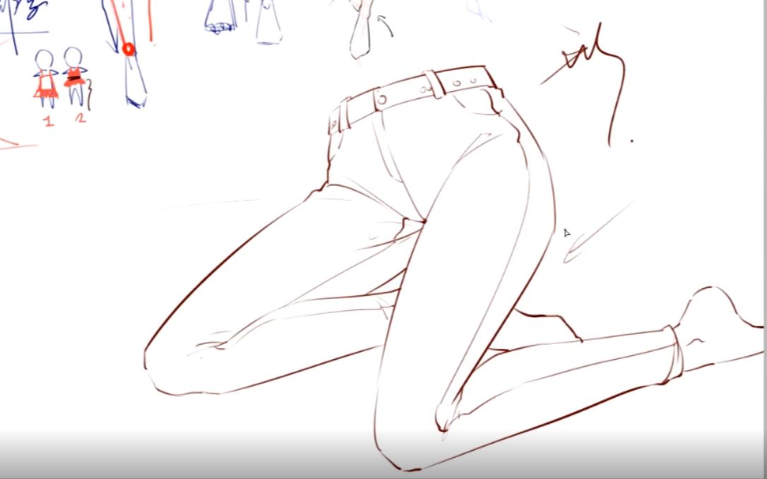你会画腿吗?进来看看吧教你轻松画腿