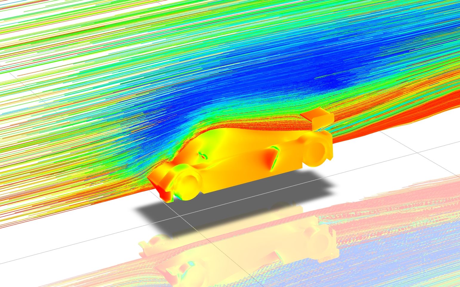 【中文版教程】ANSYS Fluent案例F1赛车