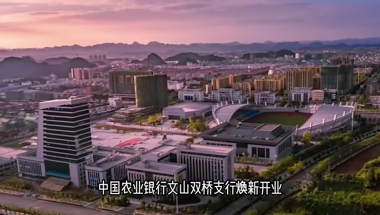 中国农业银行文山双桥支行焕新开业