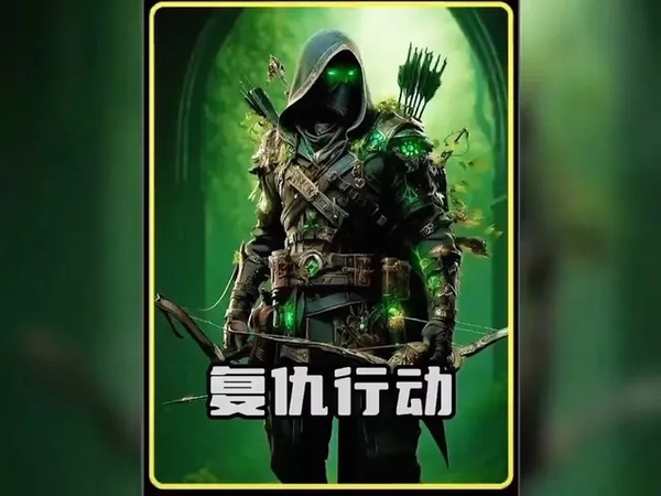 神秘森林中的复仇者,弓箭在手,准备出击!