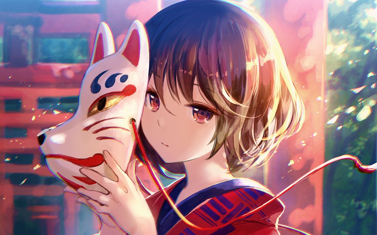 萌萌哒的动漫妹子图片合集~~