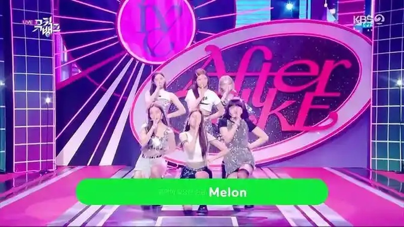 IVE最新回归曲AfterLIKE220826打歌舞台