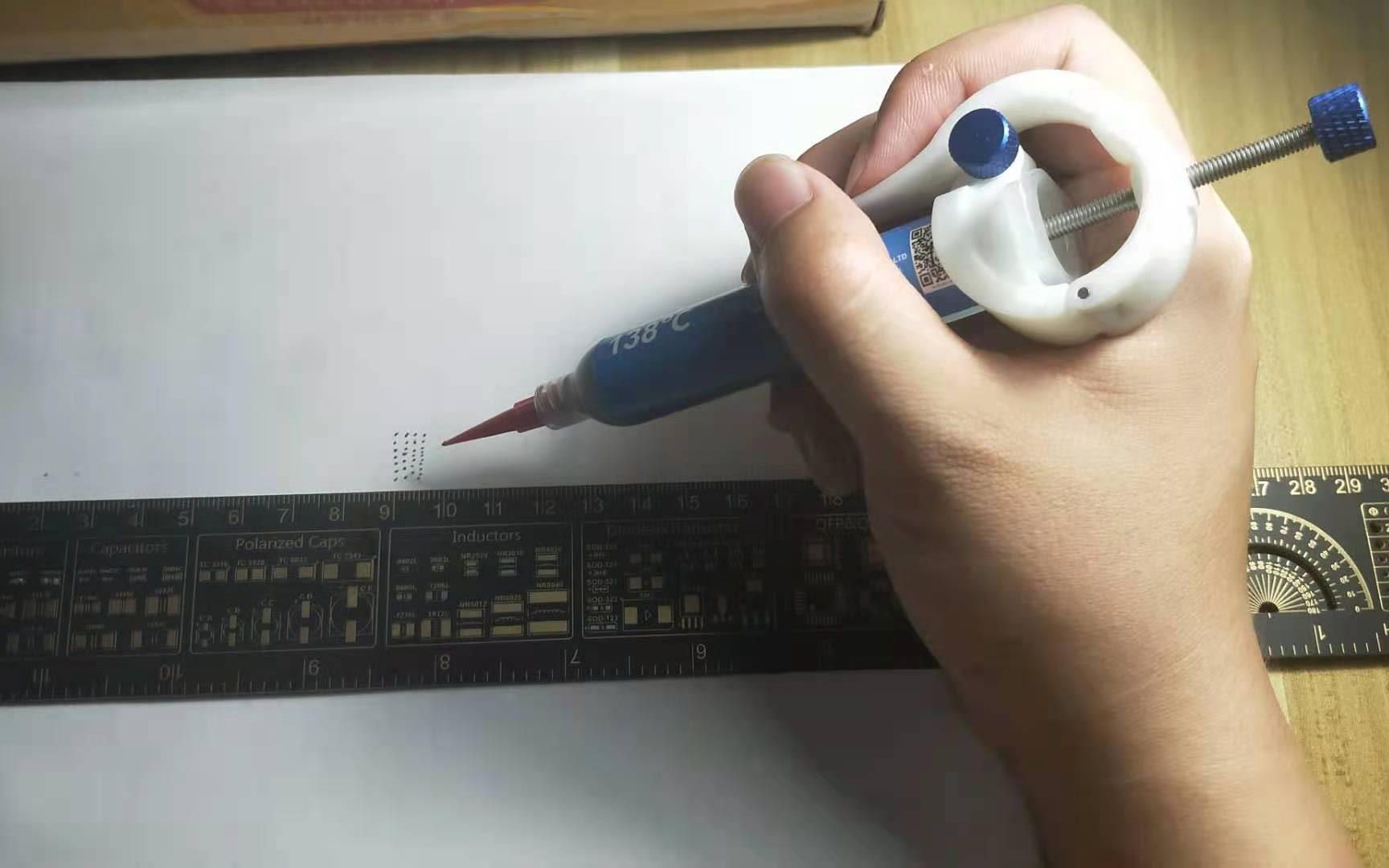 自制挤锡膏工具,轻松好用