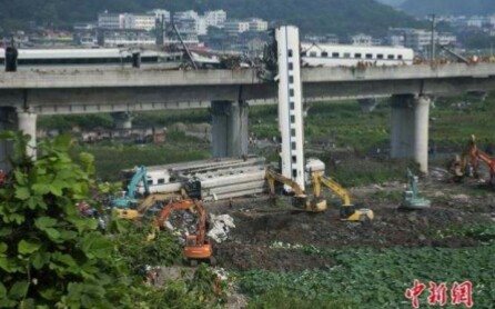 模拟还原 2011年甬温动车追尾事故