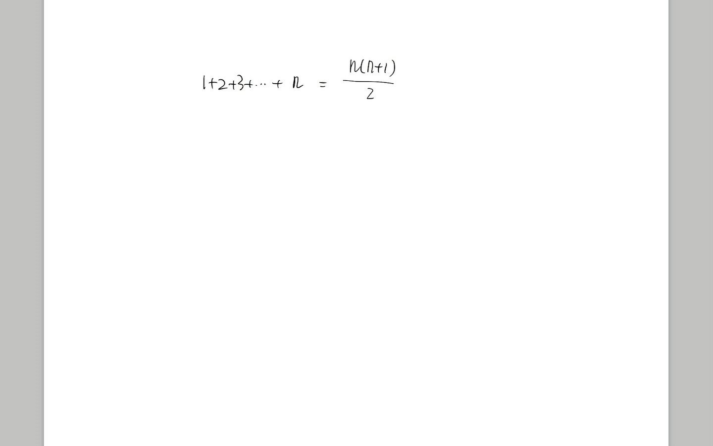 数学思维 11-2 数学归纳法的基本形式