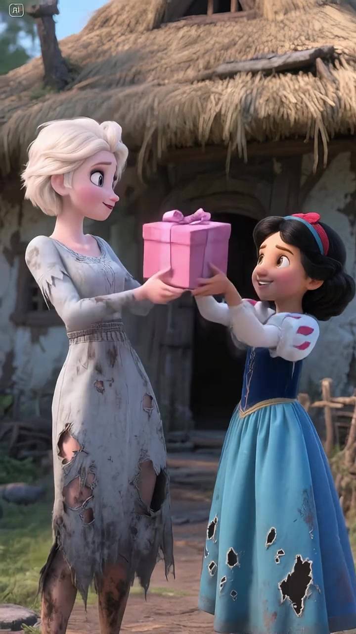 动漫:艾莎公主是一个伟大的母亲!