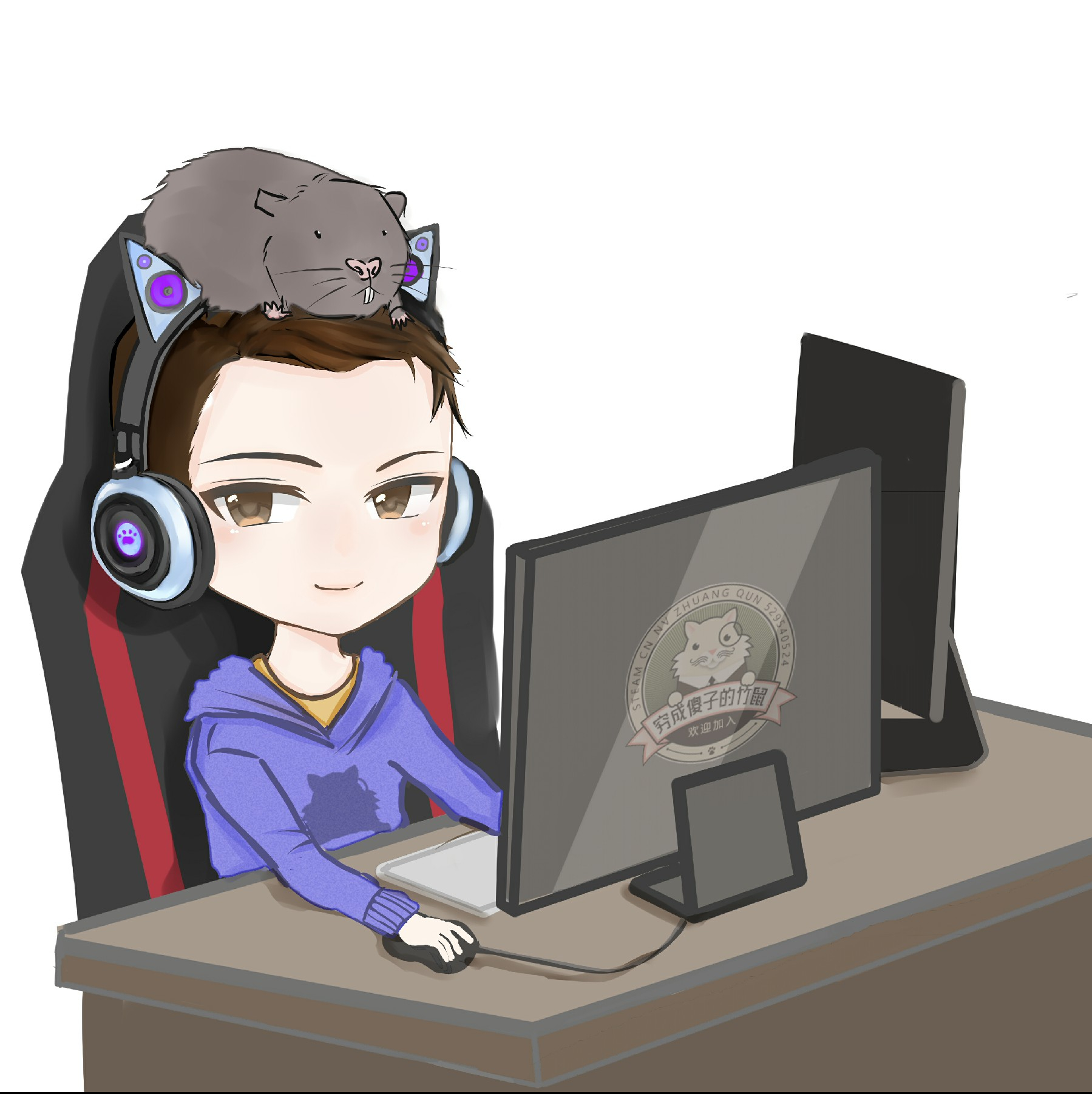 请叫我竹鼠商贩丶 