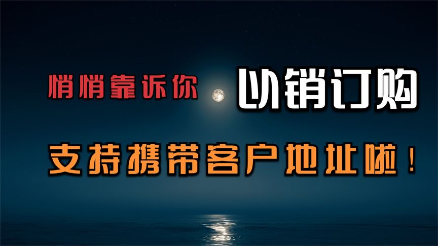 20.销售订单的信息你知道怎么自动带到采购订单吗?