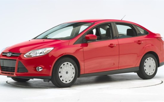 2012 福特 福克斯 侧面碰撞测试 iihs