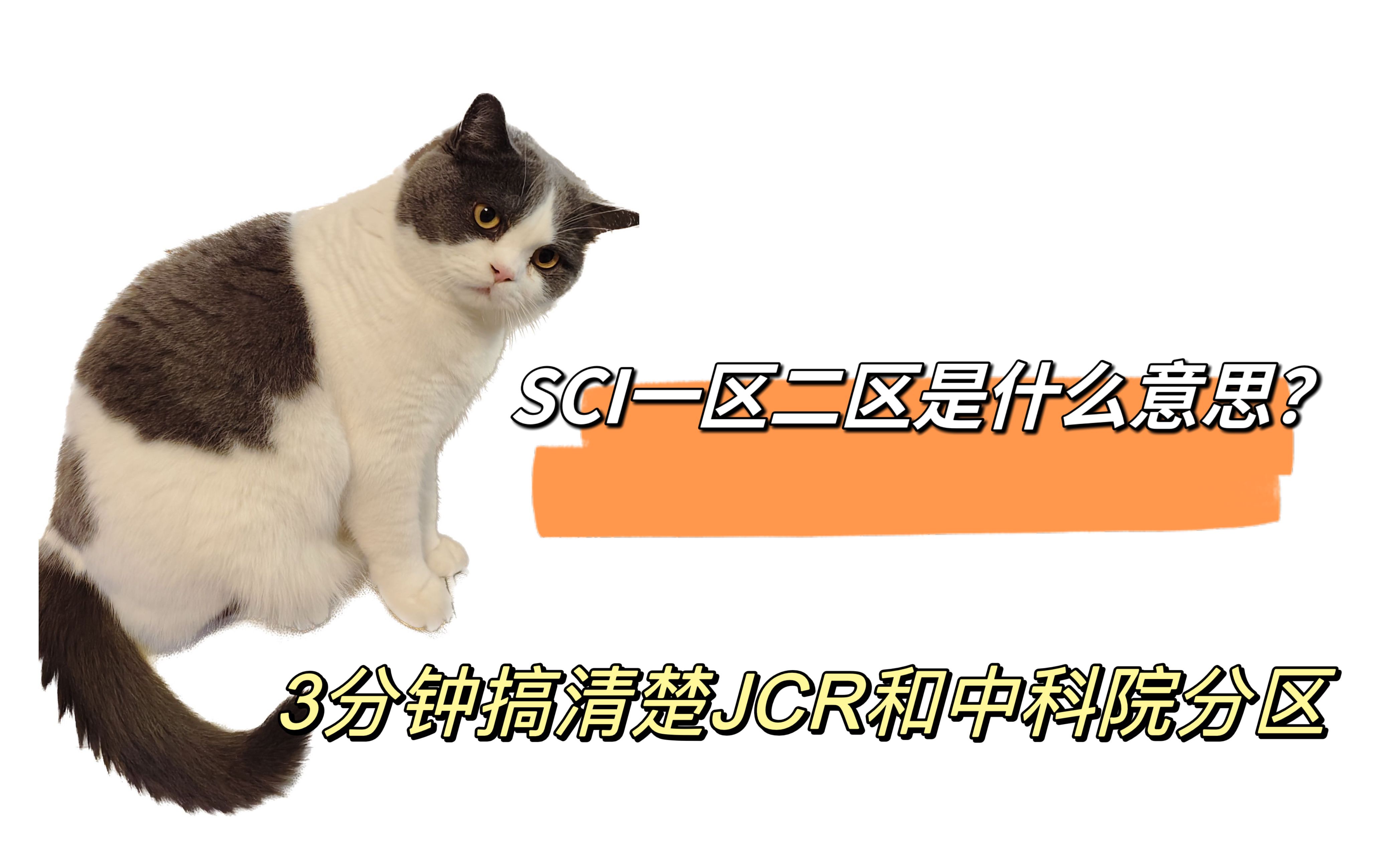 SCI,SSCI期刊分区是什么?