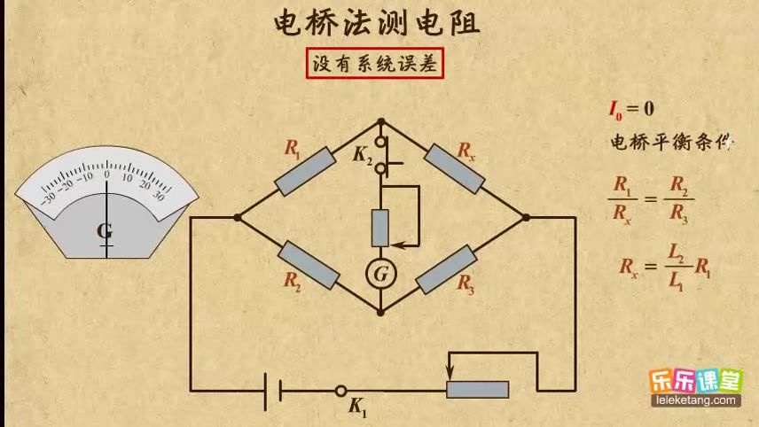 2.9.3电桥法测电阻