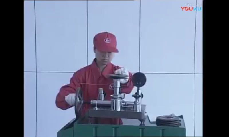 压力传感器的校准_01_活塞式压力计标准砝码校验方式-_标清