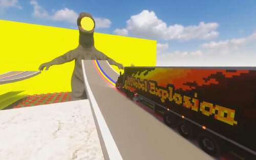 拆迁模拟器挑战大恐龙保护村庄