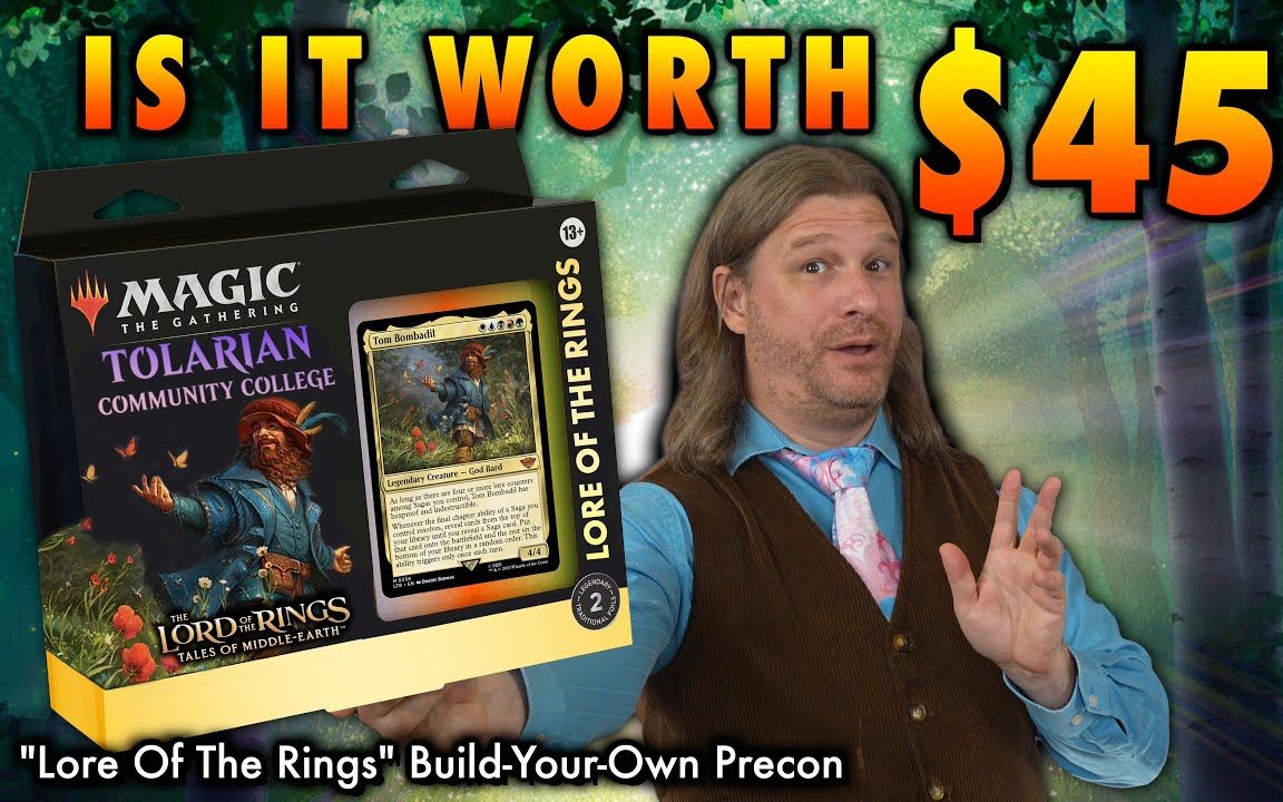 魔戒传说-指挥官套牌|用不到45美元构筑你自己的预组|万智牌(中文字幕...