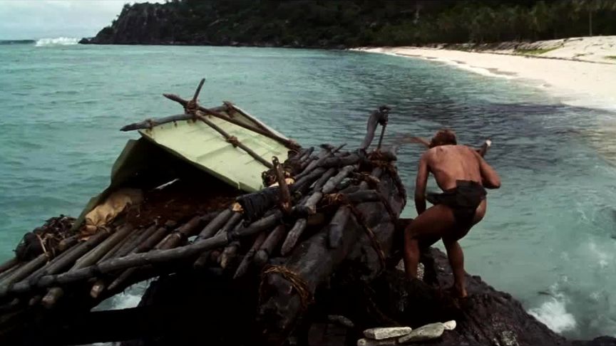 鼓足勇气离开生存3年的荒岛,靠着唯一的信仰最终得救