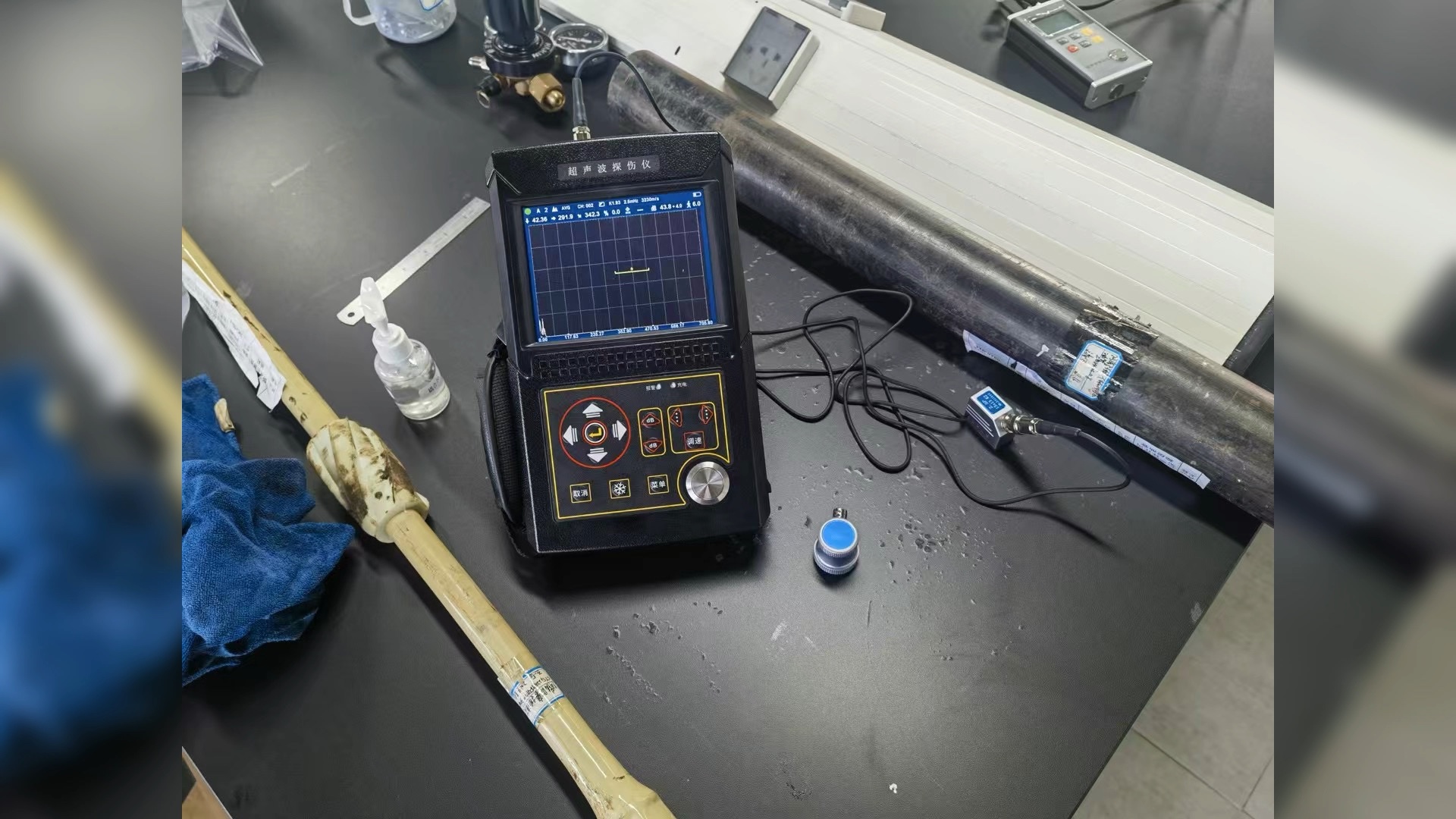 显微镜 探伤仪 测厚仪交付[庆祝][庆祝][庆祝]