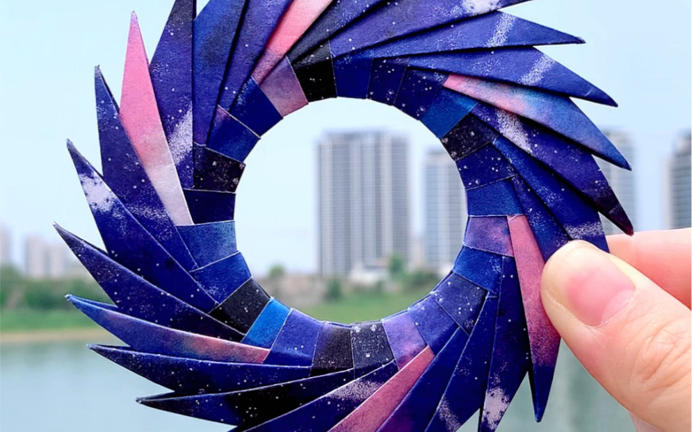 风火轮飞镖折纸教程,你会了吗?